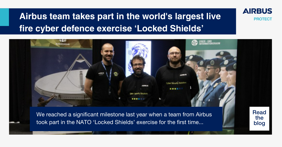 Airbus team again takes part in the world's largest live fire cyber ...